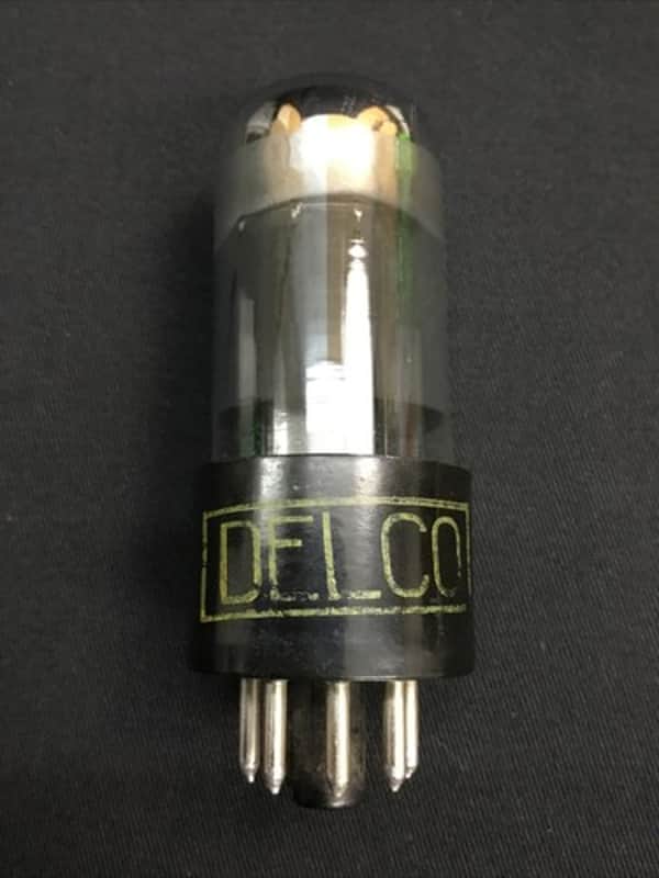 DELCO (SYLVANIA) 12V6GT Black Plate POWER Radio VACUUM TUBE | Reverb