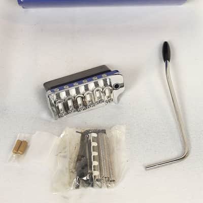 Hipshot Lefty 6 String US Contour Guitar Bridge Chrome | Reverb
