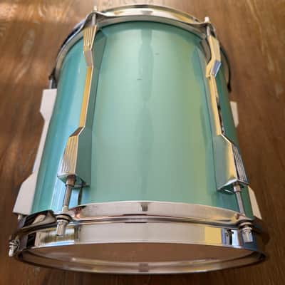 Tama 10" x 10" Rockstar DX Rack Tom Drum Nile Blue Aquarian | Reverb