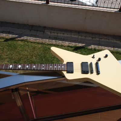 ESP Mx-220 James Hetfield Eet Fuk Olympic White Metallica | Reverb