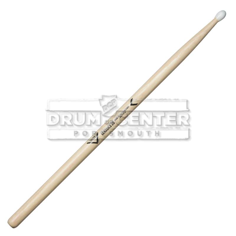 Vater American Hickory Classics 2B Nylon Tip Drum Sticks | Reverb UK