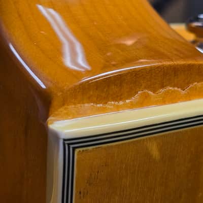 MIK Guild X-155 USA DeArmond Pickups Electric Archtop Natural | Reverb