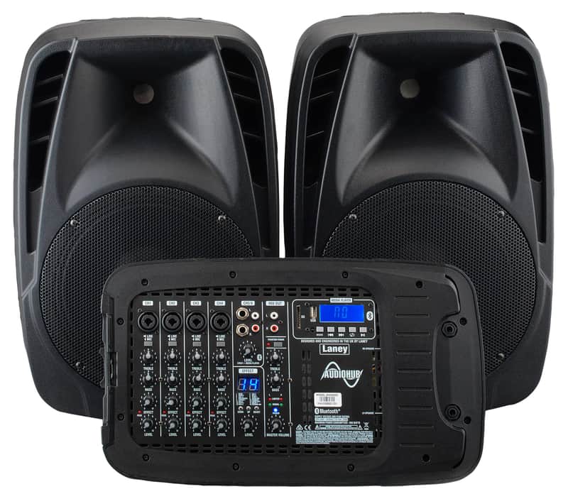 Laney AH2500D Compact portable PA system, 2 x 500W, 2 x 10" | Reverb