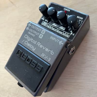 Boss RV-3 Digital Reverb/Delay (Pink or Dark Gray Label) 1994 | Reverb