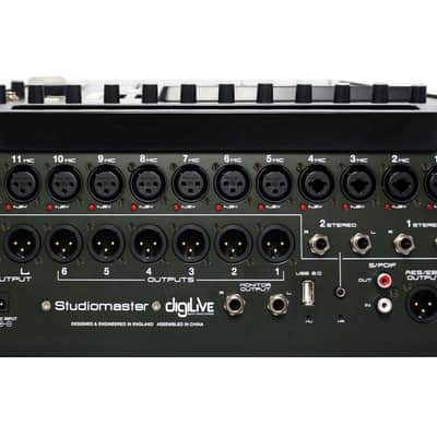 Studiomaster DigiLive 16 - 16 Input Digital Mixer | Reverb UK