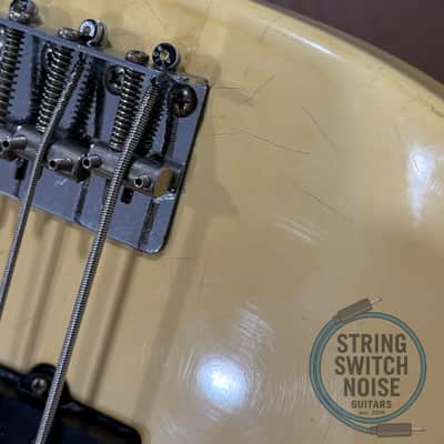 Fernandes Bass, Limited Edition, PJ, Aged White, MIJ 1989, | Reverb