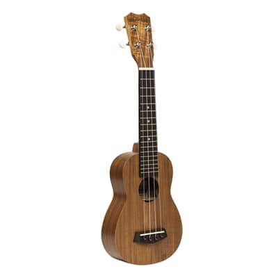 Islander Traditional Soprano Ukulele w/ Flamed Acacia Top, | Reverb