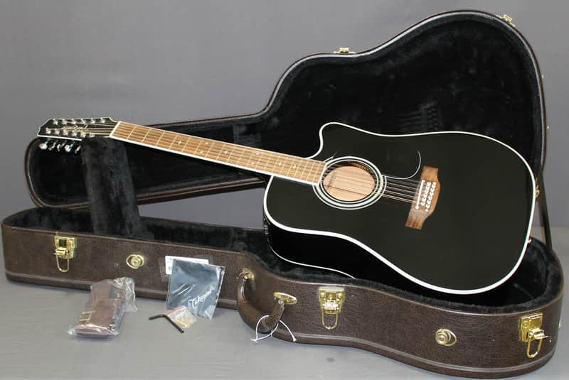 Takamine Legacy Series EF381SC 12 String Dreadnought Cutaway | Reverb
