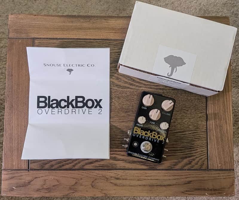 Snouse Electric Co BlackBox Overdrive 2 Stage Pro Mod 2022 | Reverb