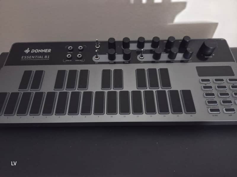 Donner B1 Analog Bass Synthesizer, Sequencer and Midi | Reverb