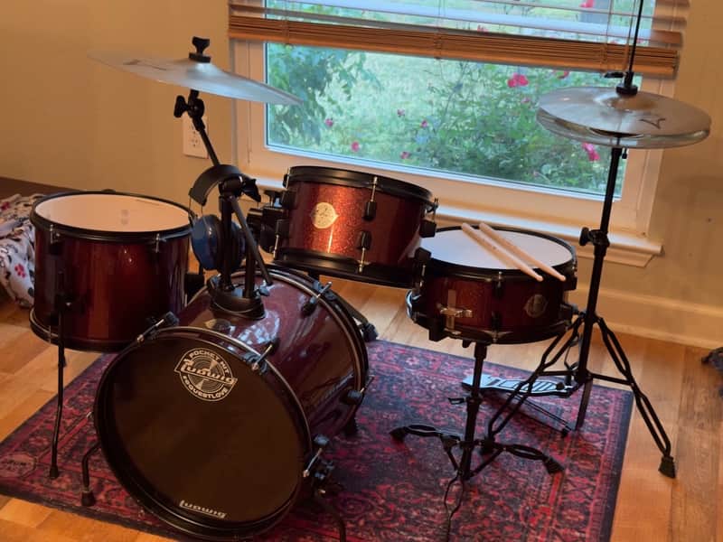 Ludwig LC178X025 Pocket Kit by Questlove with Zildjian Cymbal | Reverb