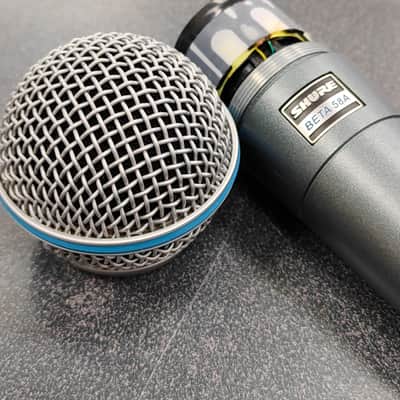 Shure BETA 58A Handheld Supercardioid Dynamic Vocal | Reverb