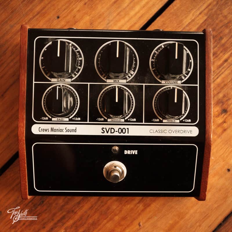 Crews Maniac Sound SVD-001 Classic Bass Overdrive Pedal | Reverb