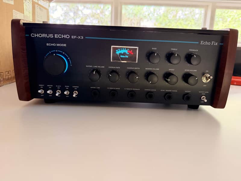 Echo Fix EF-X3 Tape Echo + Analog Chorus - Desktop (Black) | Reverb