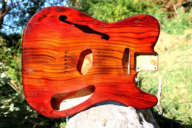Telecaster Thinline body, super light | Reverb