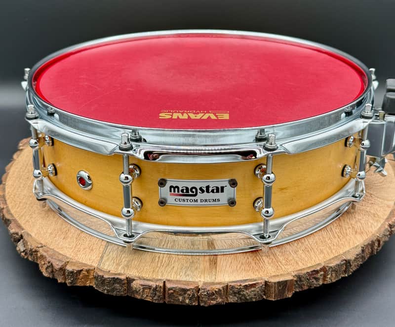 Magstar 4x14 Piccolo Maple - Natural Maple finish with Chrome | Reverb