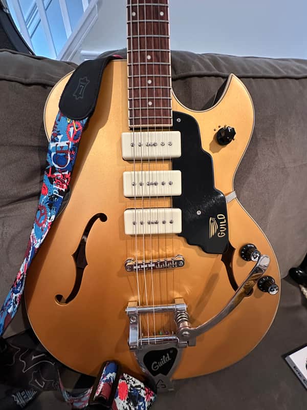 GOLD! Guild Starfire I Jet 90 | Reverb