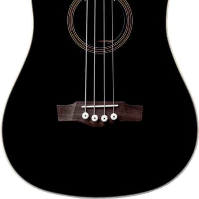 Eko NXT B100CWE Electro-Acoustic Bass Guitar | Black | Reverb