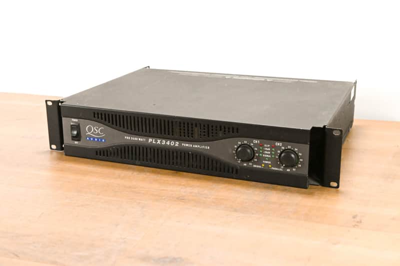 QSC PLX3402 2-Channel Power Amplifier CG0104Z | Reverb