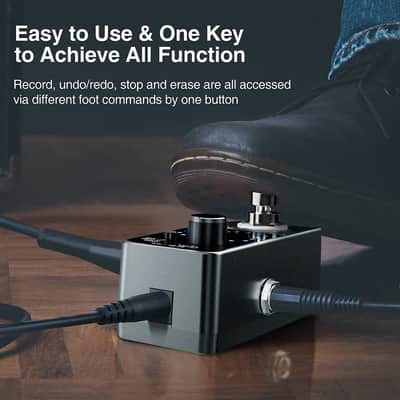 LEKATO Looper Pedal,Guitar Looper Pedal for Electric | Reverb
