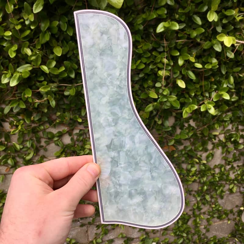 Super 400 style Pickguard with Binding fits Gibson Epiphone | Reverb