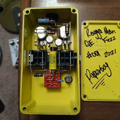 Paperboy Pedals Ragga Man FuzzFace 2021 - Rasta | Reverb