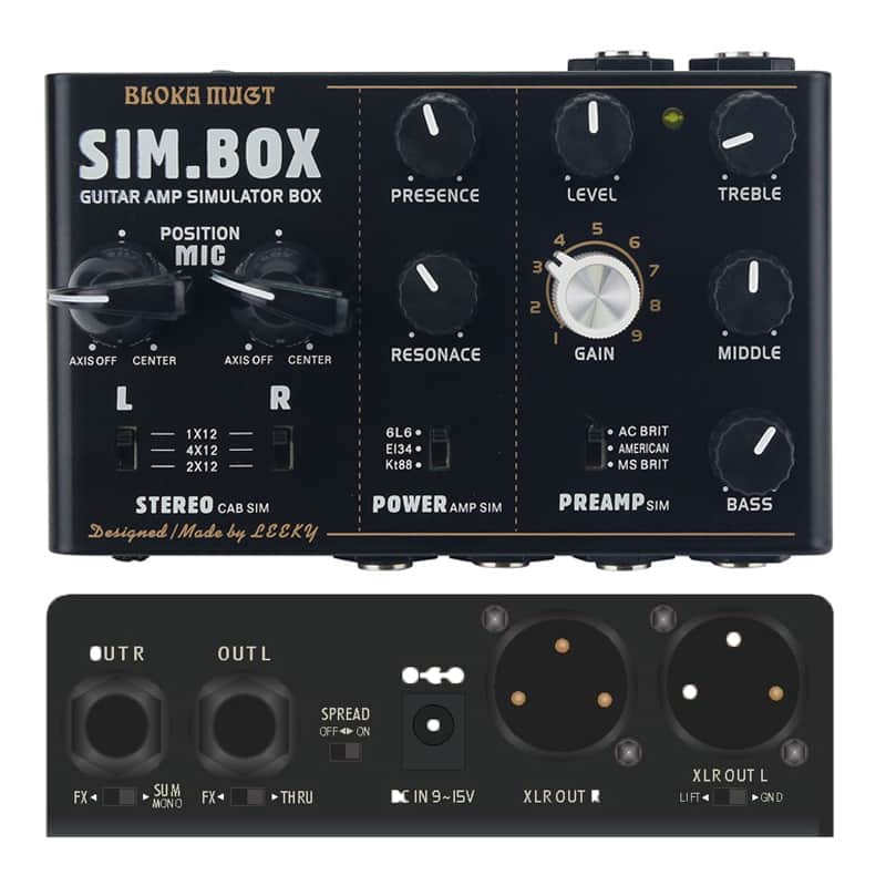Bloka Mugt Simbox Preamp Simulator Pedal,Power Amp Sim | Reverb Malta