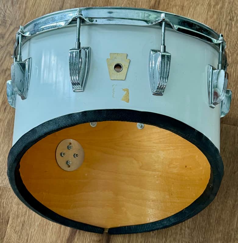 Ludwig 13" Tri Tom Tri-Tom Marching Drum Classic Maple White | Reverb
