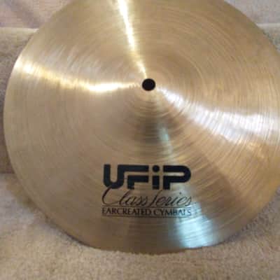 UFIP Classics series ear crafted 12 in splash or small crash | Reverb