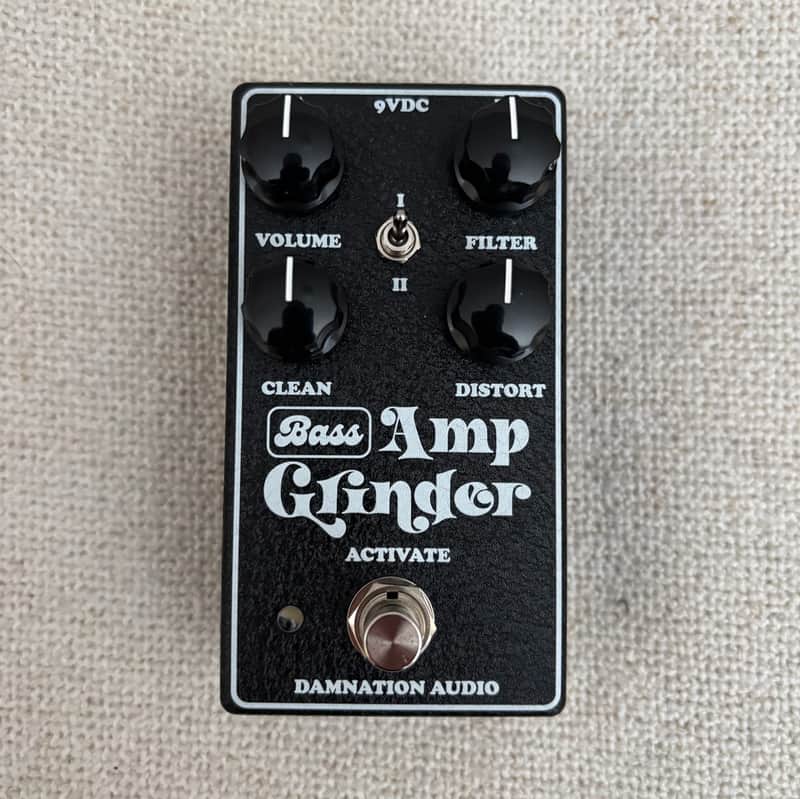 Damnation Audio Bass Amp Grinder Rat Distortion Pedal | Reverb