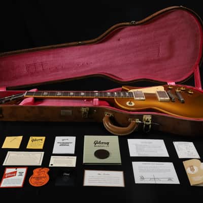 Gibson Custom Shop 1957 Les Paul Goldtop Reissue Ultra Light | Reverb