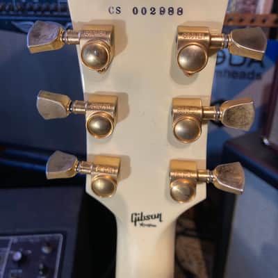 Gibson Les Paul Custom Shop Custom 2000 - Alpine White (Aged) | Reverb