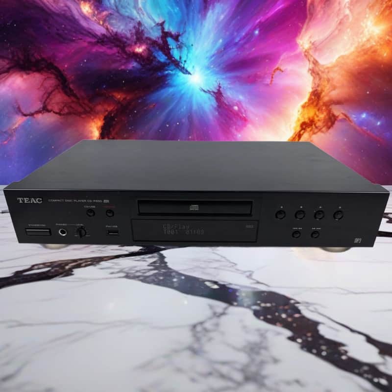 Teac CD-P650 Home Audio Compact Disc CD USB MP3 Player Black | Reverb