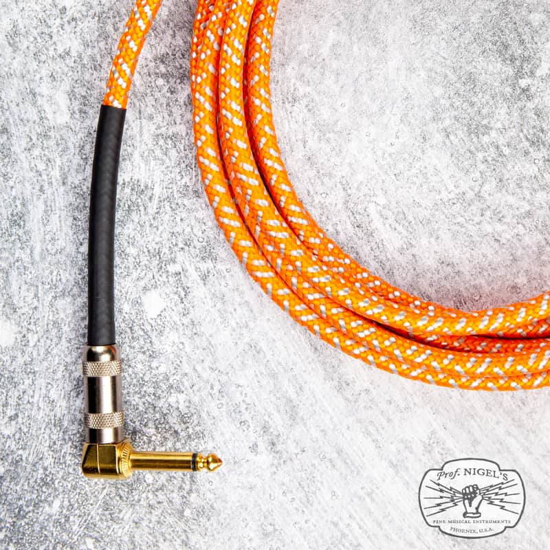 Professor Nigel's 6 ft Right Angle/Right Angle Orangesicle | Reverb