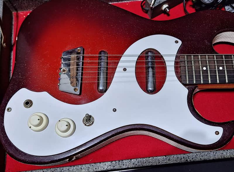 Original 1950s-1960s Danelectro Silvertone 1457 Pickguard | Reverb