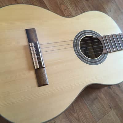 Stunning Hokada Silver Classical Guitar. | Reverb UK