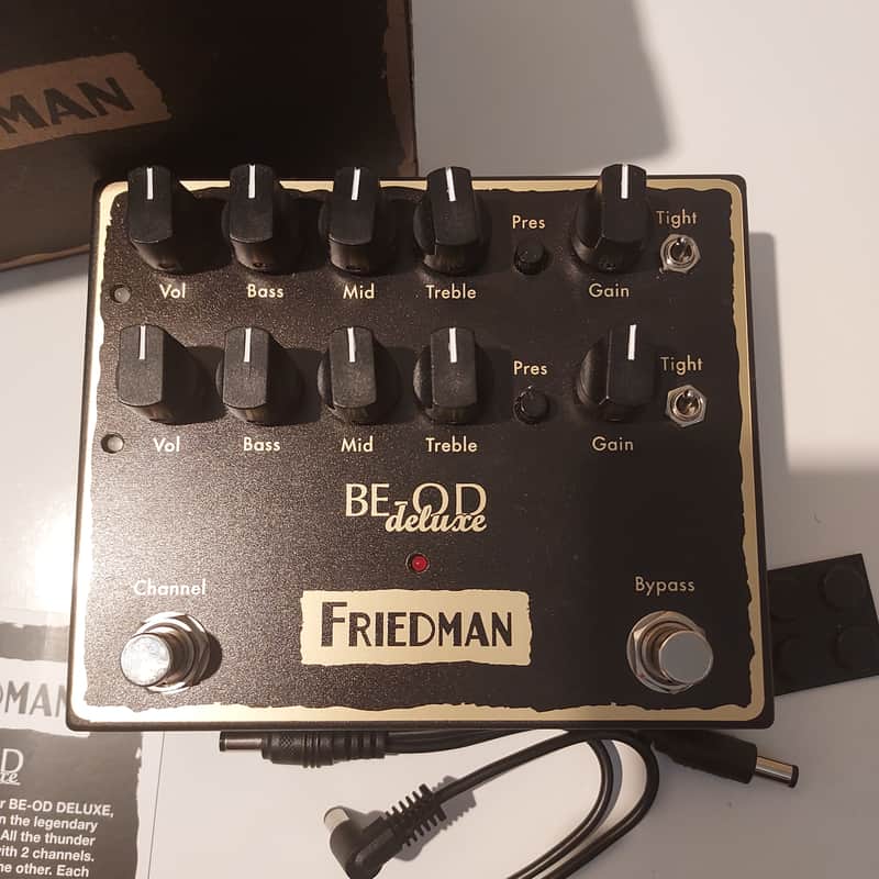 Friedman BE-OD Deluxe Overdrive 2018 - 2019 - Black | Reverb