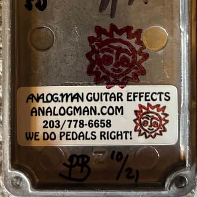 Analogman Germanium Sun Face Fuzz 2020 - Gold | Reverb