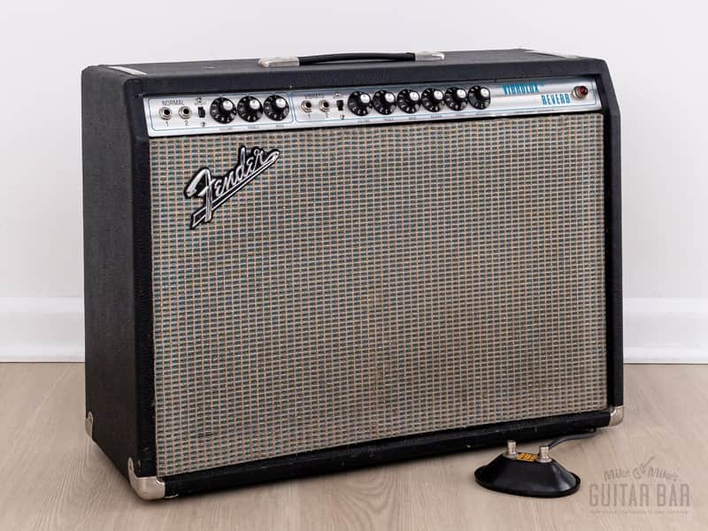 1971 Fender Vibrolux Reverb Silverface Vintage Tube Amp 2x10 | Reverb