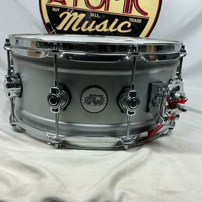DW Drum Workshop Design Series Aluminum Shell Snare Drum | Reverb