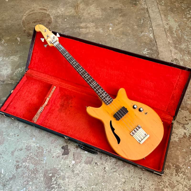 Micro-Frets STAGE II Bass 1969 - Natural original vintage USA | Reverb