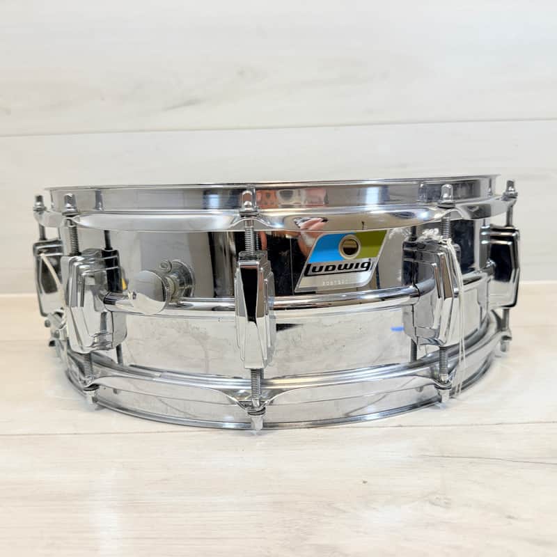 Ludwig Supraphonic 14x5 Aluminum Snare Drum – Chrome Over | Reverb