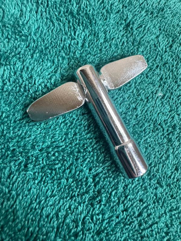 Ludwig Vintage Drum Key 70s - Chrome | Reverb