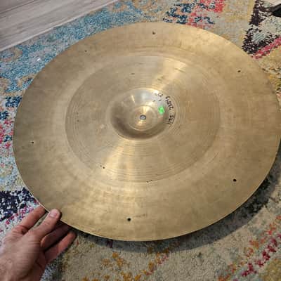 Zildjian A. 22" Ride Cymbal w/ 6 Rivets 2384g 1950s Small | Reverb
