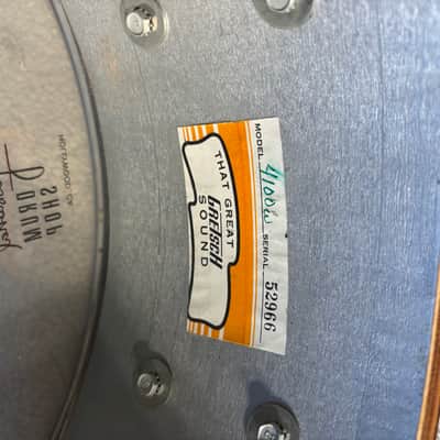 Vintage Gretsch USA Custom 14x5.5” Snare (70’s Stop Sign, | Reverb
