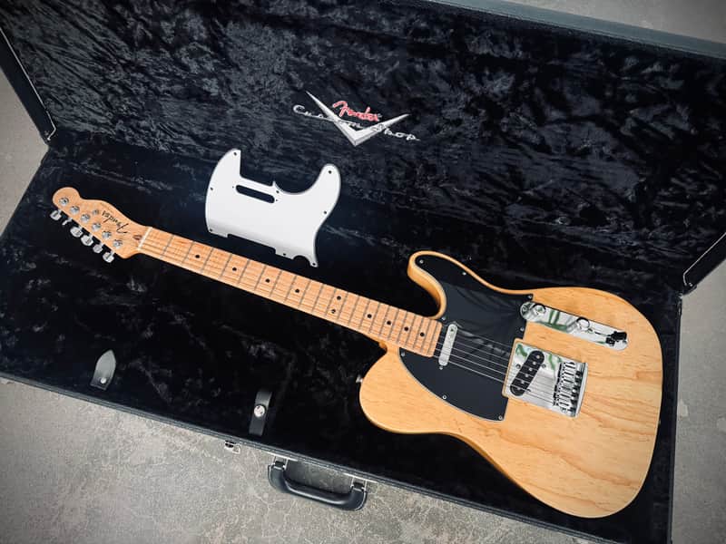 Fender Custom Shop Telecaster Tele 2006 - Natural - AA Flame | Reverb