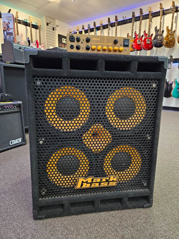 Markbass Little Mark Tube 800 & STD 104HF Cab - Black - NICE | Reverb