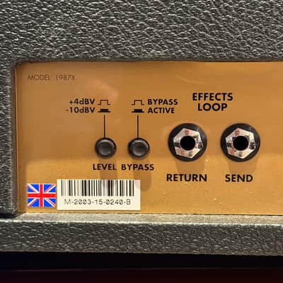 Marshall 1987X MK II Reissue BRAY 80’s mods | Reverb