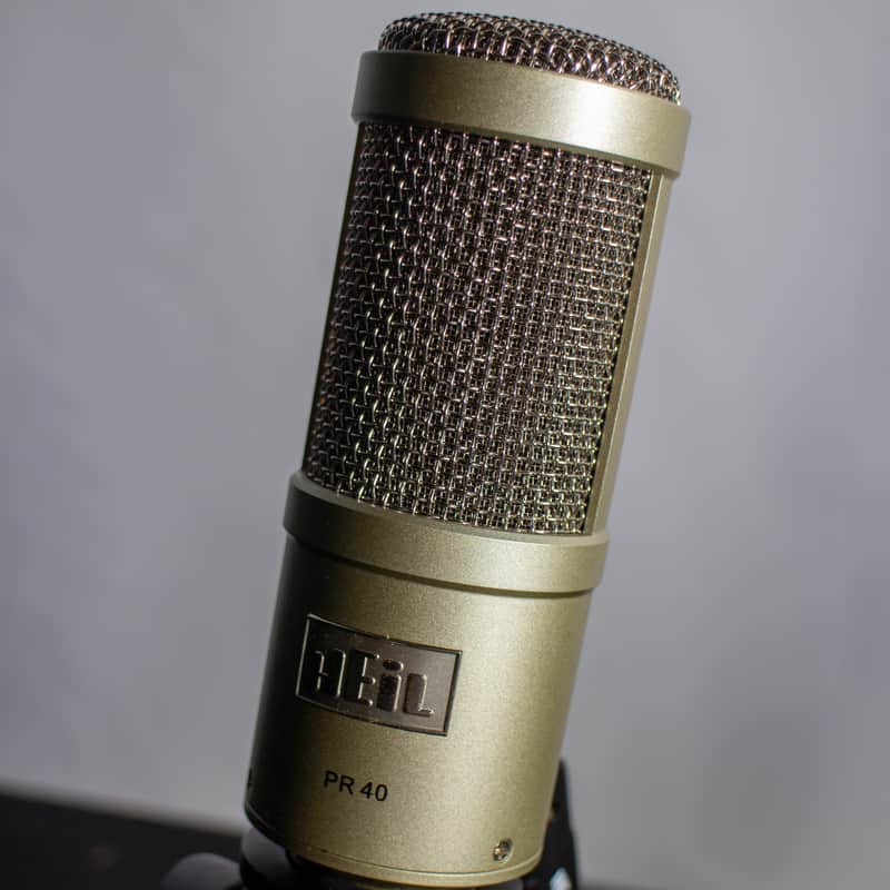 Heil PR 40 Dynamic Studio Microphone with Case | Reverb
