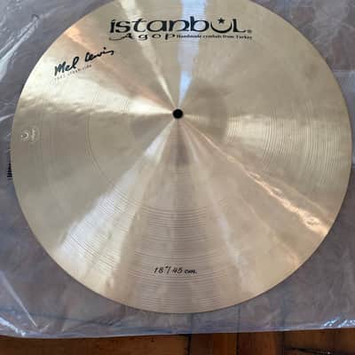 Istanbul Agop Mel Lewis 18 inch Crash Ride 1982 - 1470 grams | Reverb